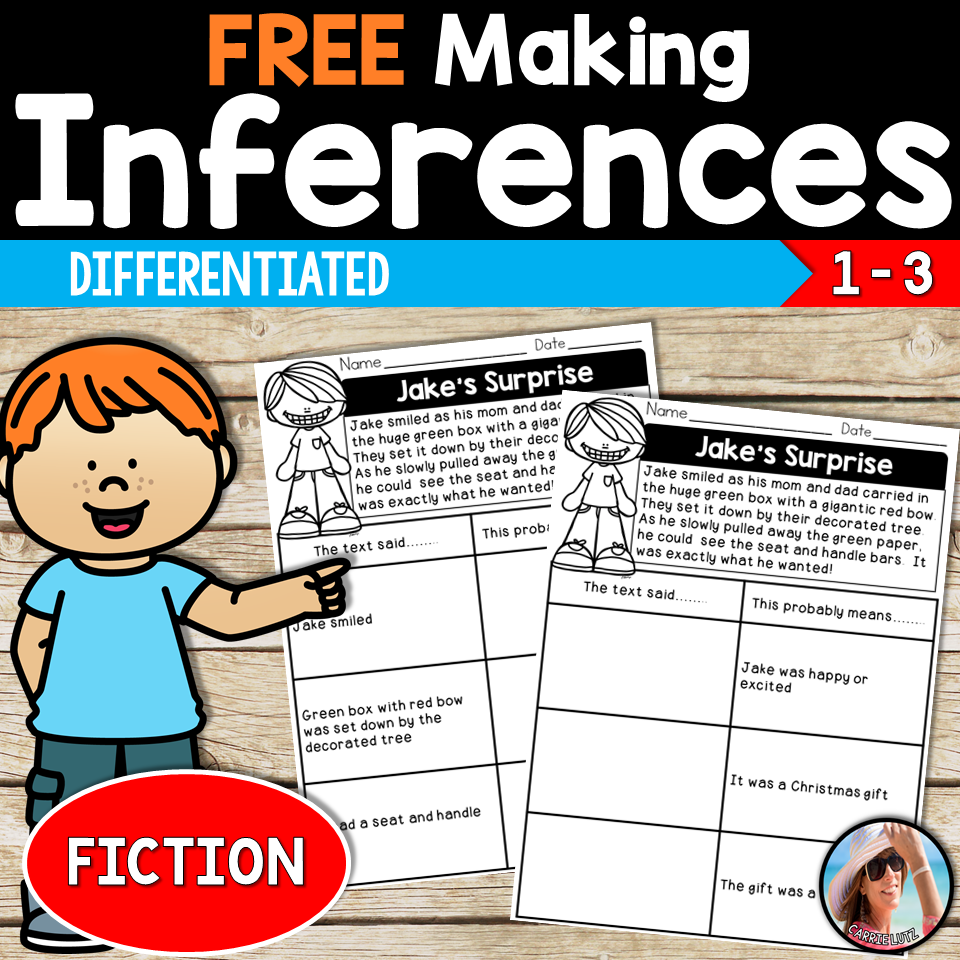 First Grade Reading Lessons – It’s Making Inferences Time! - Classroom ...