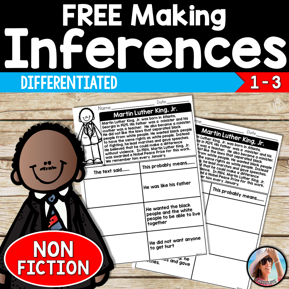 First Grade Reading Lessons – It’s Making Inferences Time! - Classroom ...