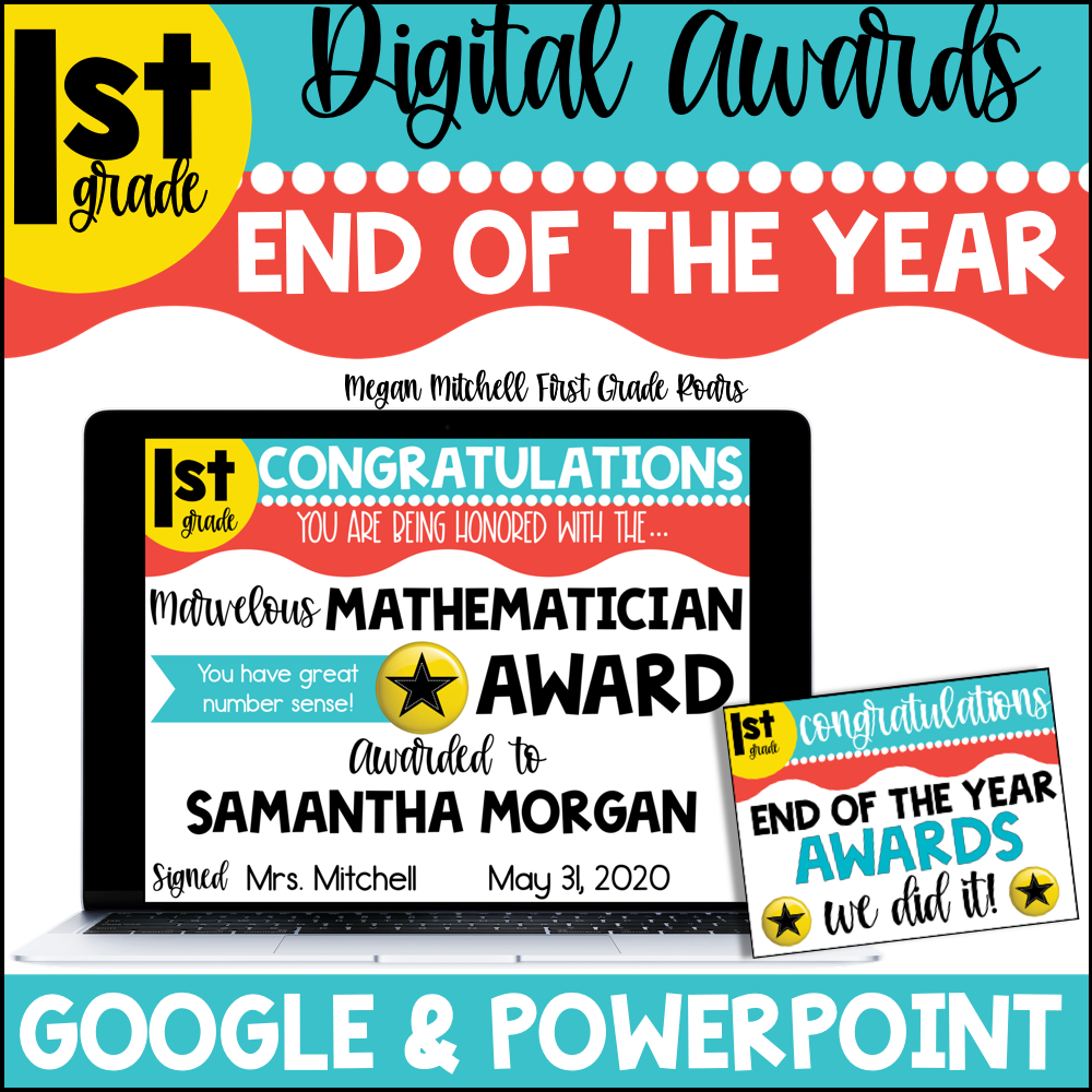 Digital End of the Year Activities - Megan Mitchell
