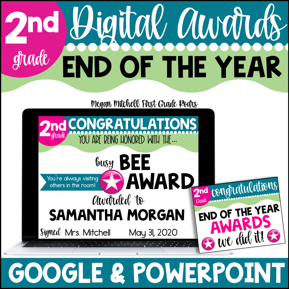 Digital End of the Year Activities - Megan Mitchell